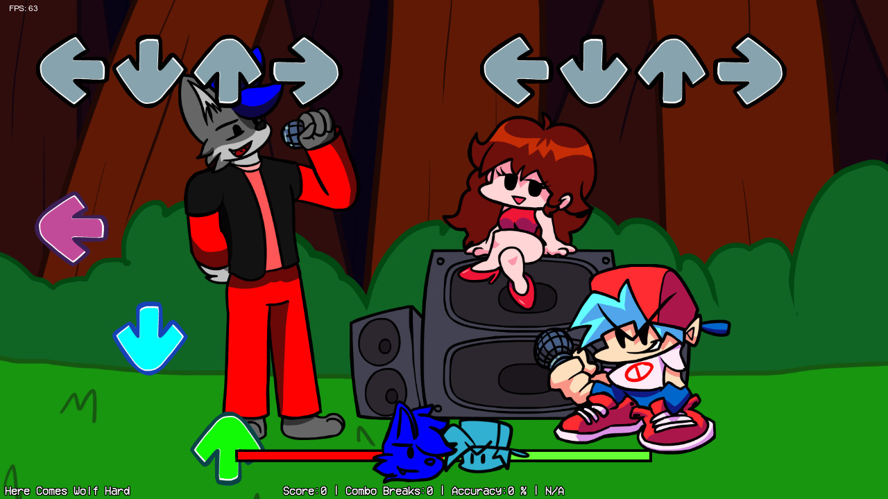 [REMASTERED] Vs Wolf Angel Battle Mod for Friday Night Funkin' | FNF Mods