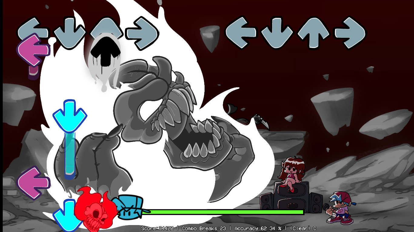 OG White Tricky! Mod for Friday Night Funkin' | FNF Mods