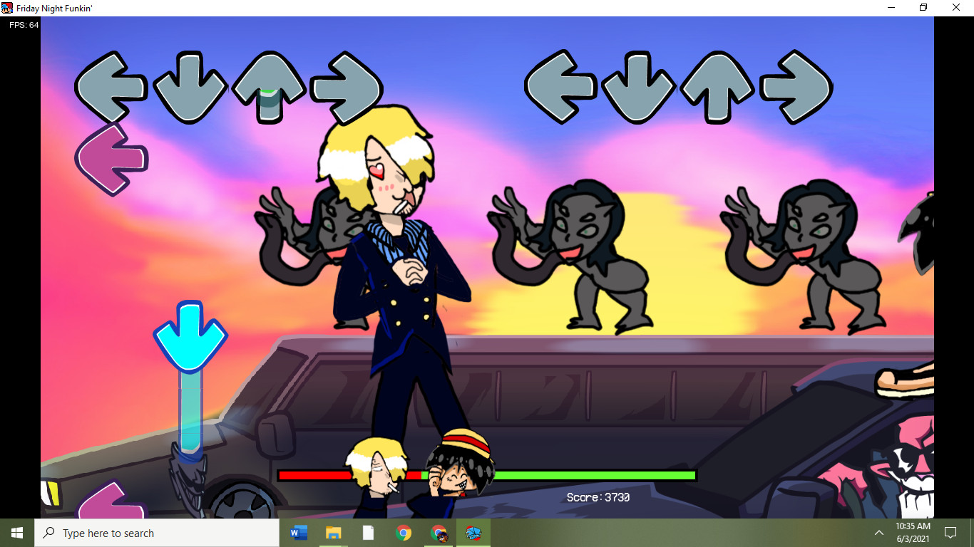 One Piece Funkin': A One Piece FNF Game Mod for Friday Night Funkin ...