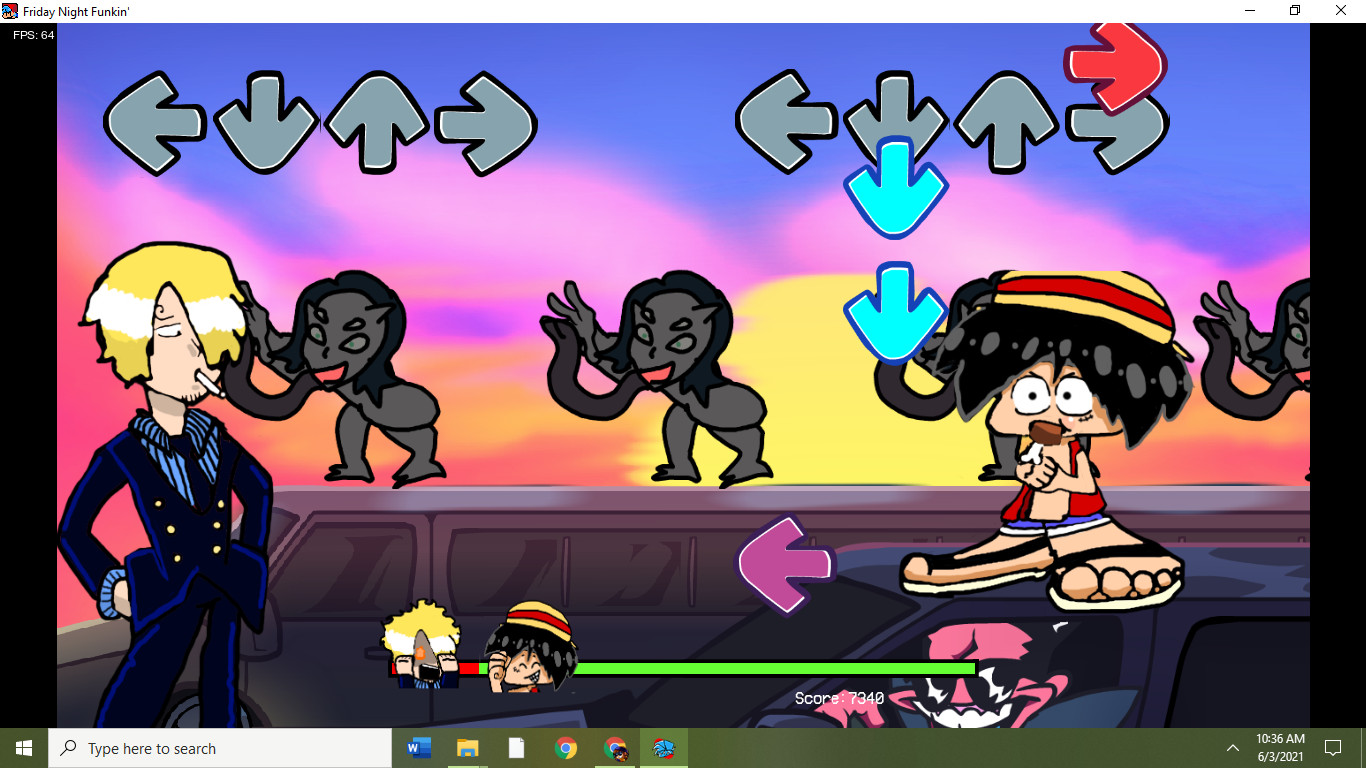 One Piece Funkin': A One Piece FNF Game Mod for Friday Night Funkin ...