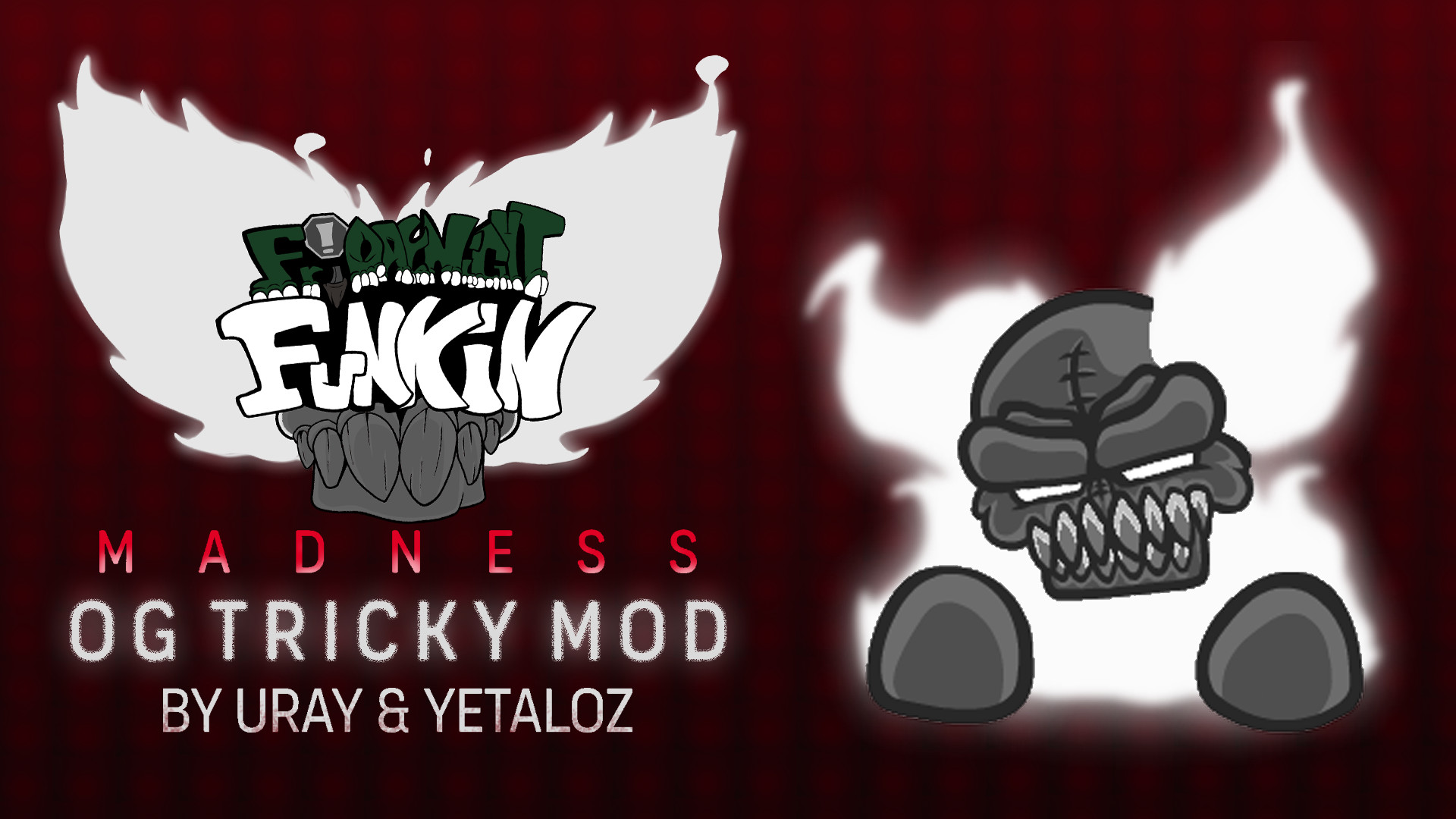 OG White Tricky! Mod for Friday Night Funkin' | FNF Mods