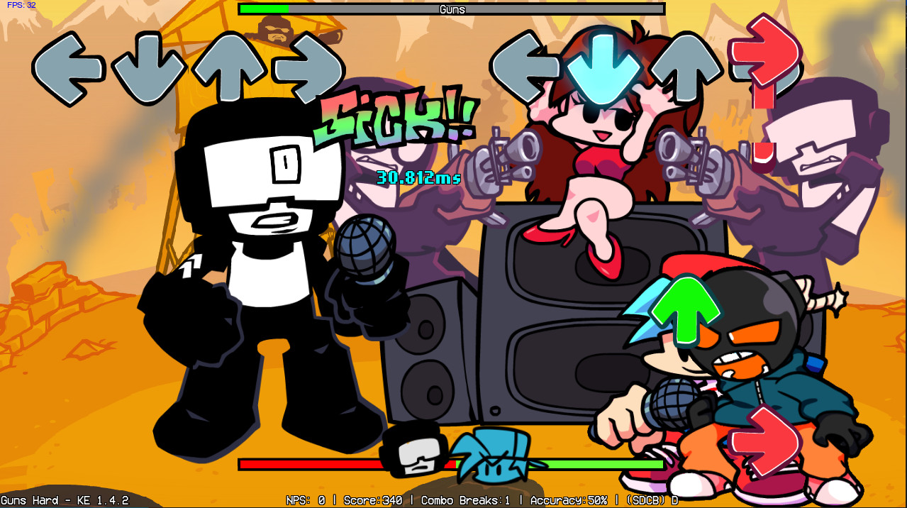 Fun sized Whitty and BF Mod for Friday Night Funkin' | FNF Mods