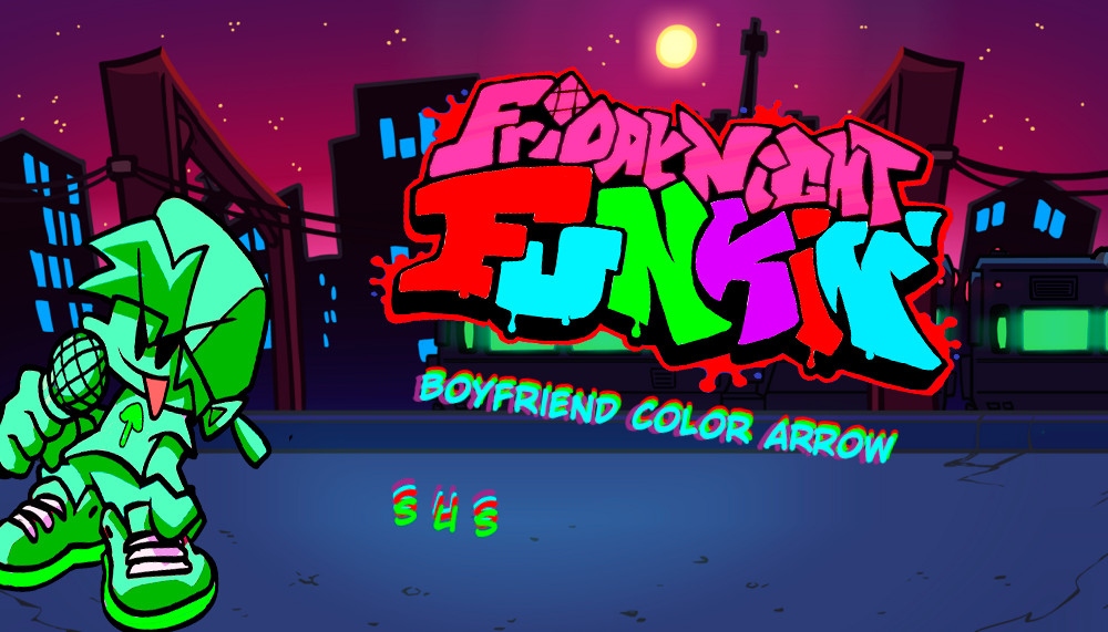 Boyfriend Color Arrows Mod for Friday Night Funkin' | FNF Mods