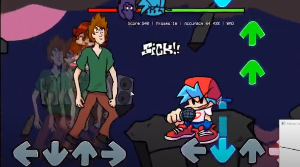 VS Shaggy Mod [4 keys] Mod for Friday Night Funkin' | FNF Mods