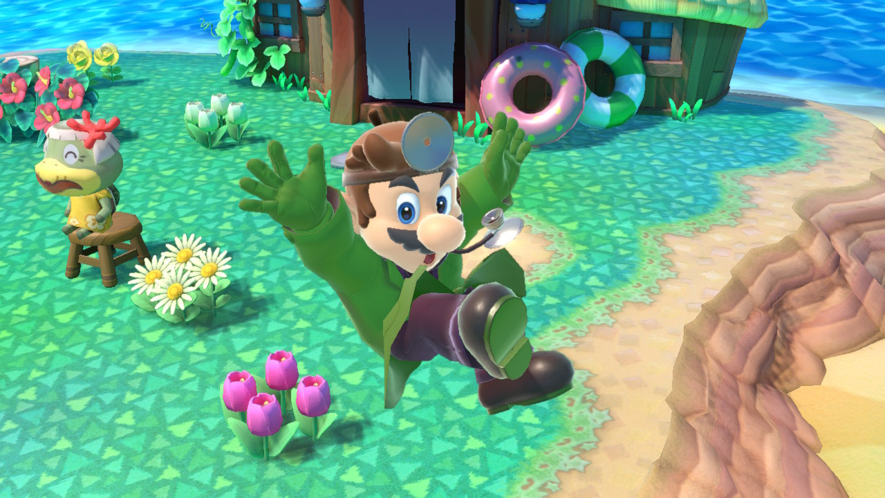 Purple and Green Dr. Mario Mod for Super Smash Bros. Ultimate | SSBU Mods