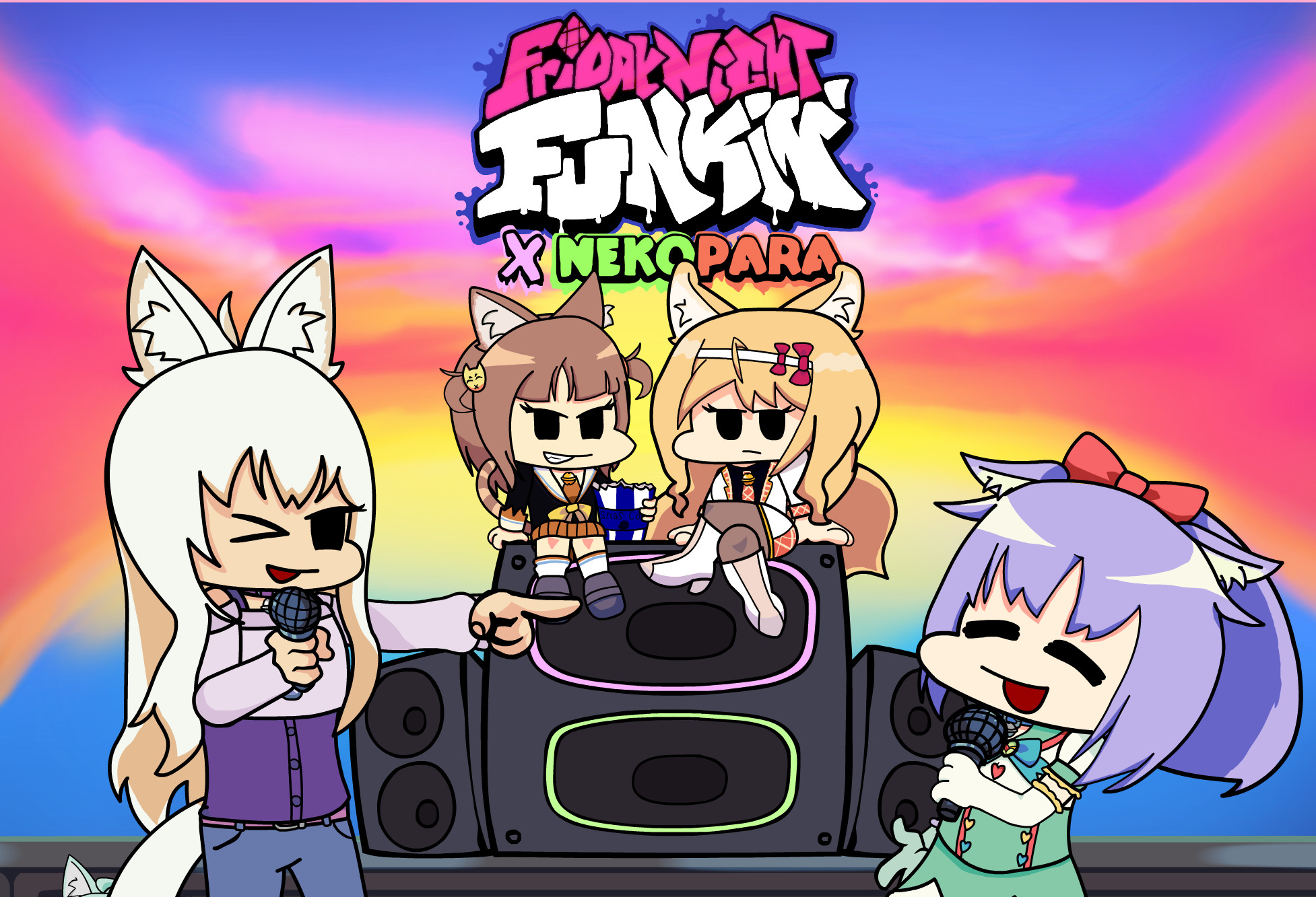 x Nekopara Mod [Friday Night Funkin'] [Mods]