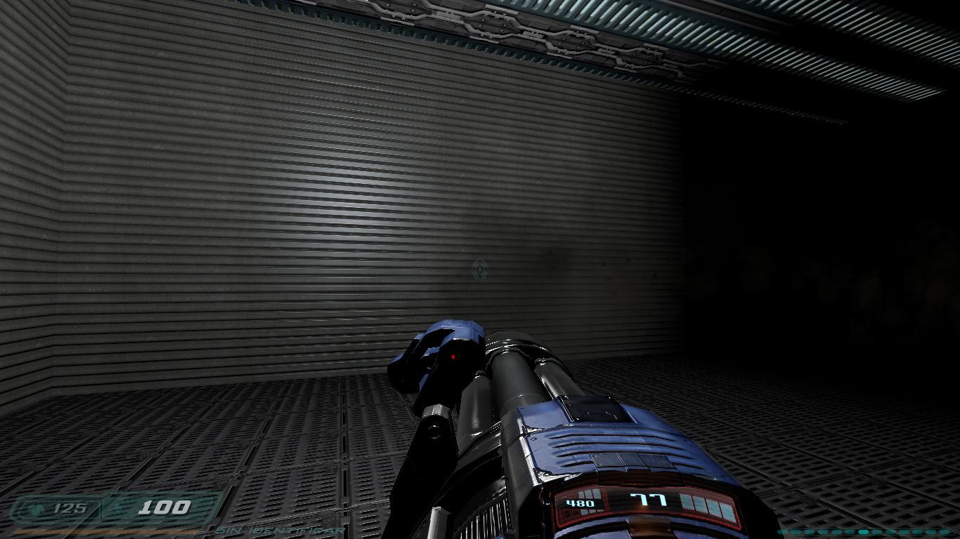 Terminator minigun v1.5 - D3 Mod for Doom 3 | DOOM3 Mods