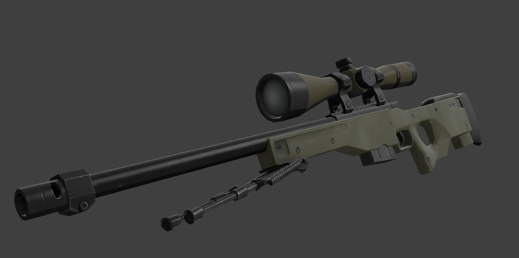 Stylized Sniper Rifle Animations Mod for Team Fortress 2 | TF2 Mods