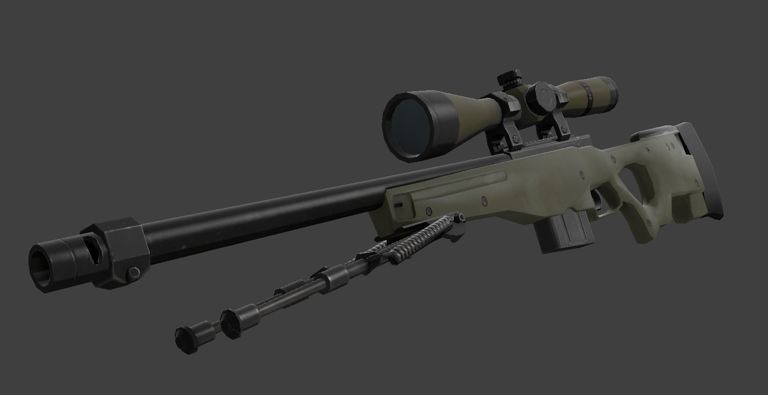 Stylized Sniper Rifle Animations Mod for Team Fortress 2 | TF2 Mods