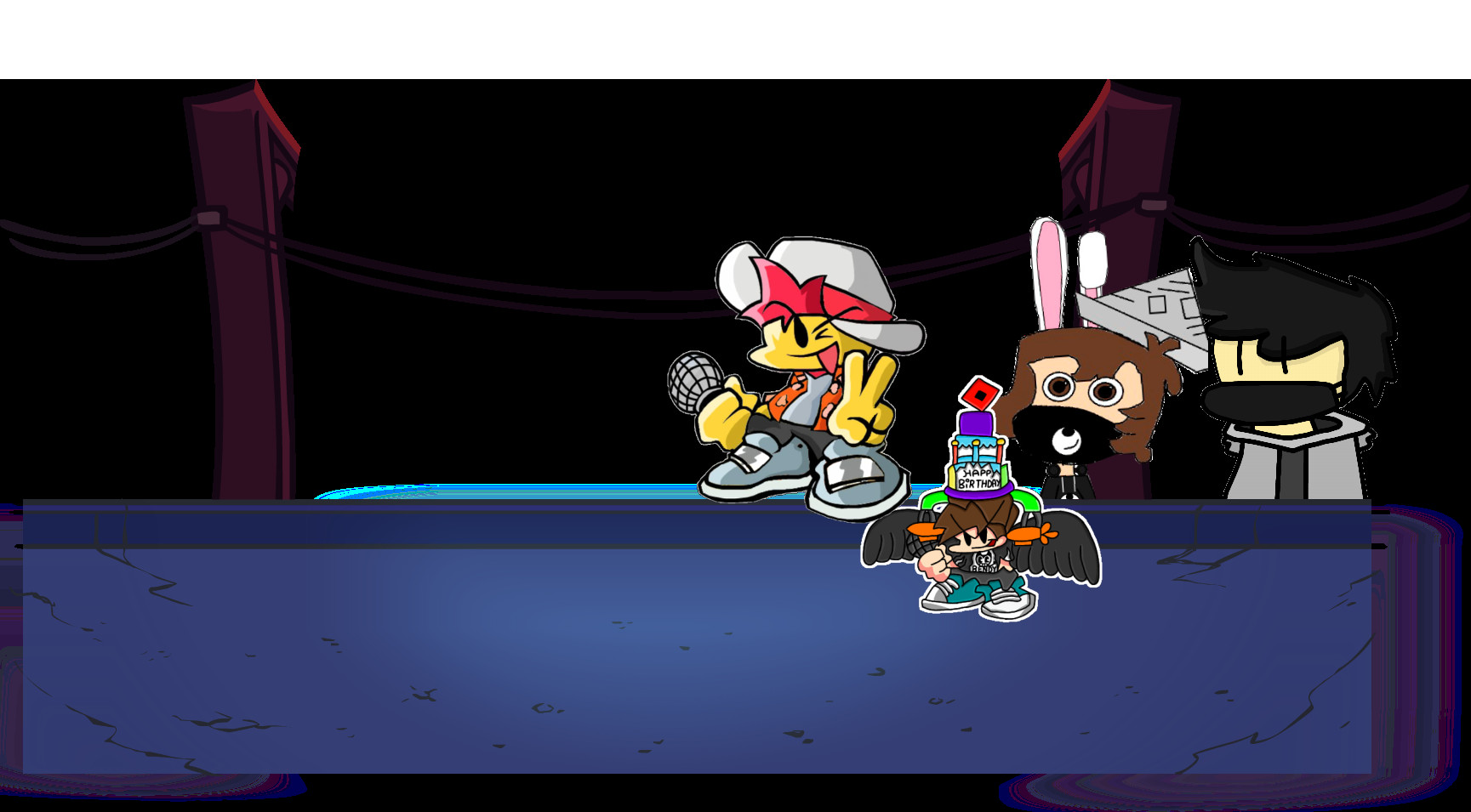 THE GLITCH WORLD Mod for Friday Night Funkin' | FNF Mods