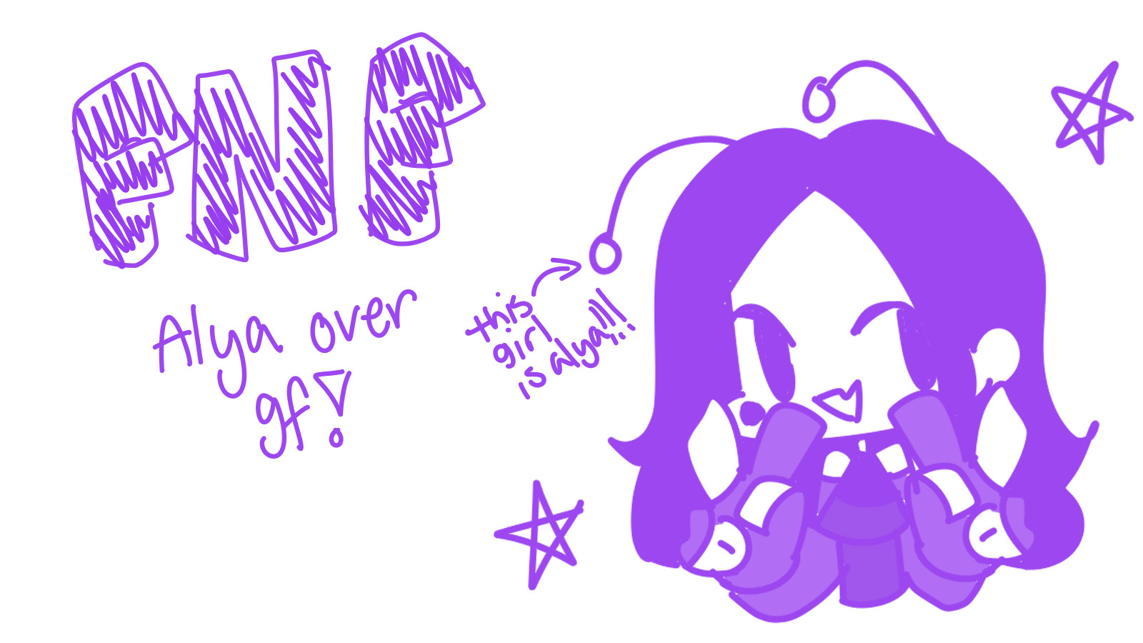 FNF alya over gf! (wip) Mod for Friday Night Funkin' | FNF Mods