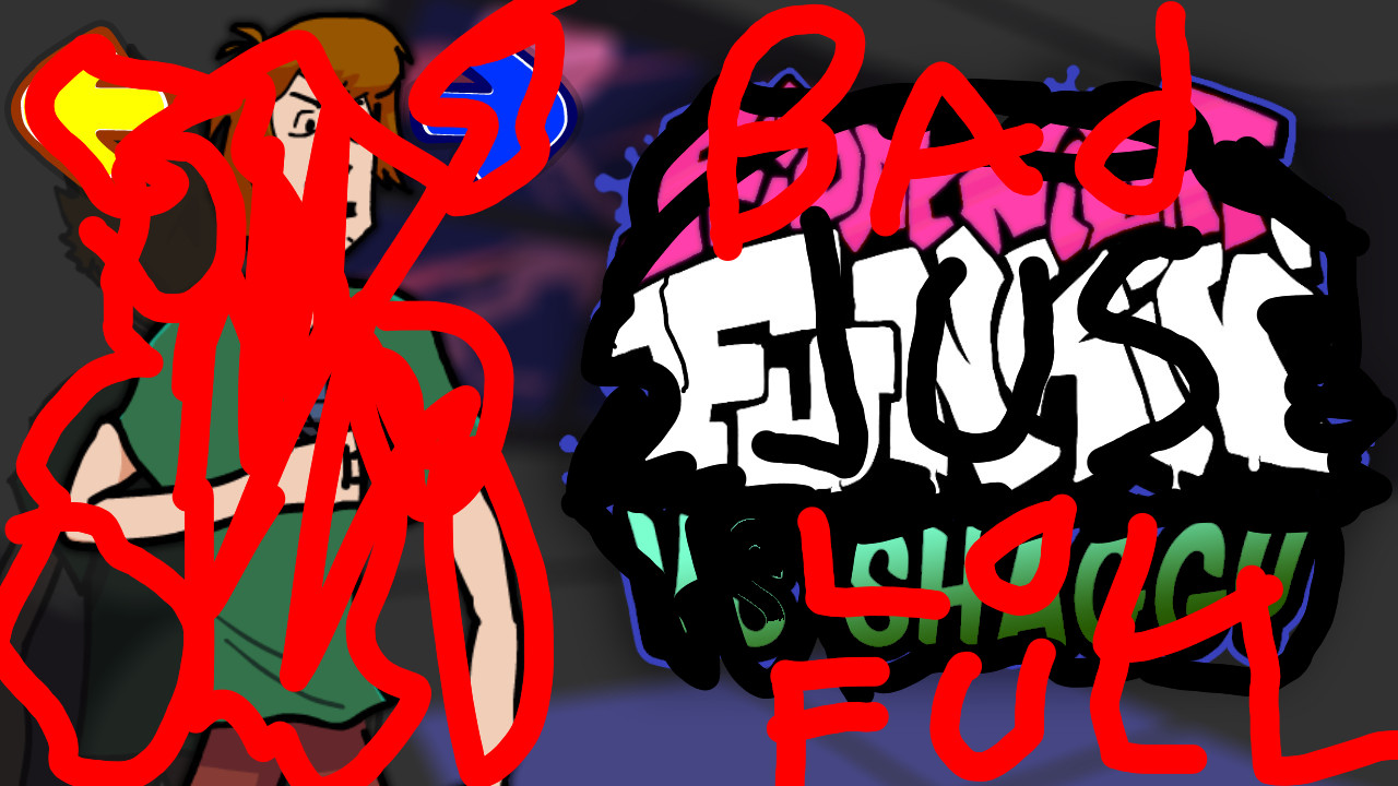 VS Shaggy BUT BAD FULL WEEK Mod for Friday Night Funkin' | FNF Mods