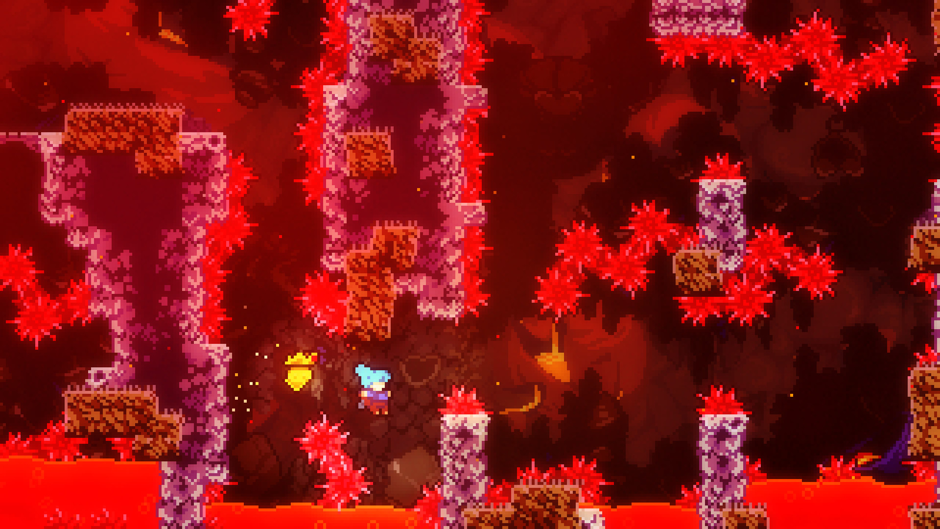 One Screen Challenge: Core Mod for Celeste | Celeste Mods