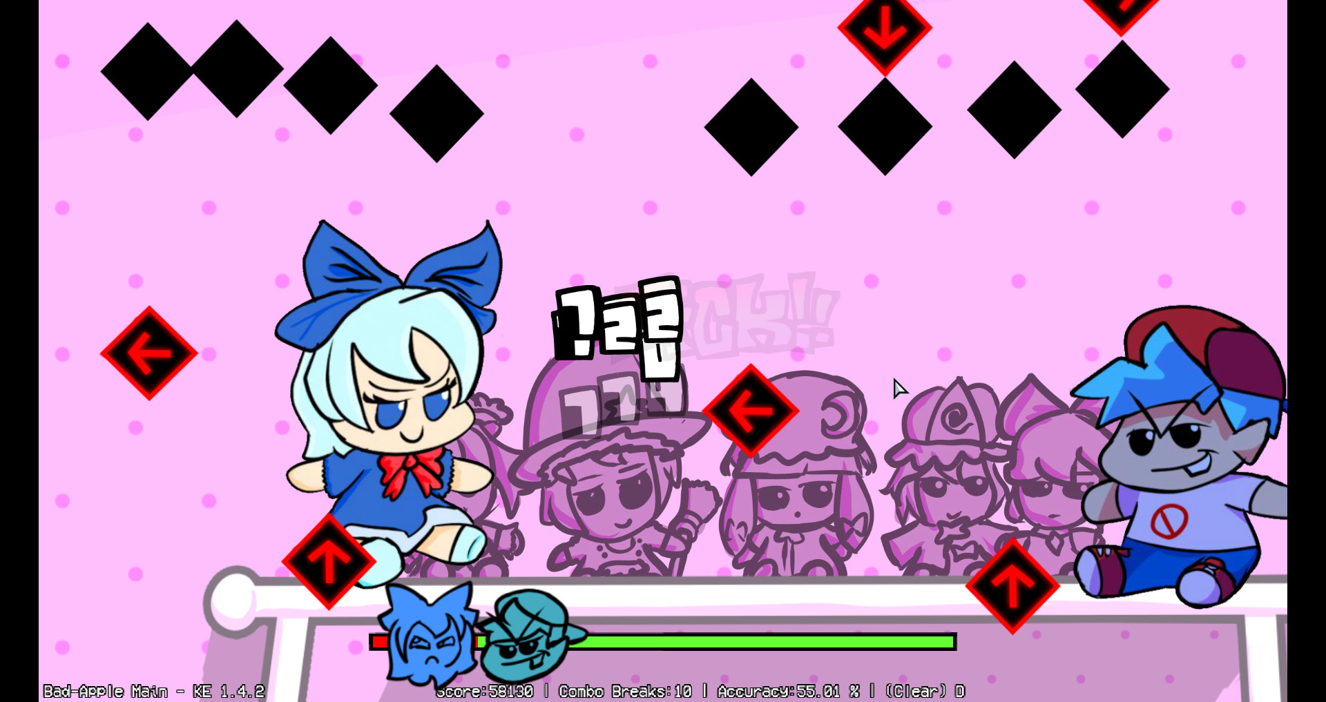 Friday Night Funkin'! vs Cirno Fumo! [Friday Night Funkin'] [Mods]