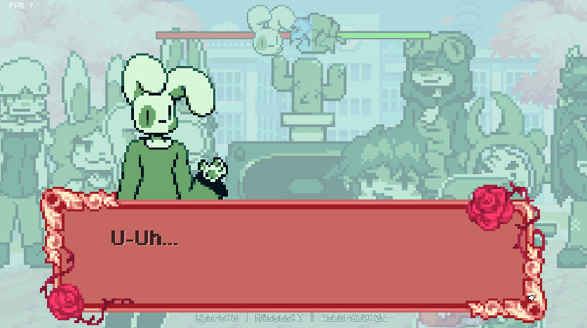 vs. GB-Rabbit (GB-Rabbit over Senpai) [Friday Night Funkin'] [Mods]