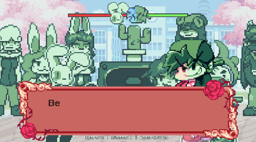 vs. GB-Rabbit (GB-Rabbit over Senpai) [Friday Night Funkin'] [Mods]