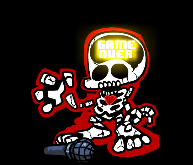 Frisk Over boyfriend! Mod for Friday Night Funkin' | FNF Mods