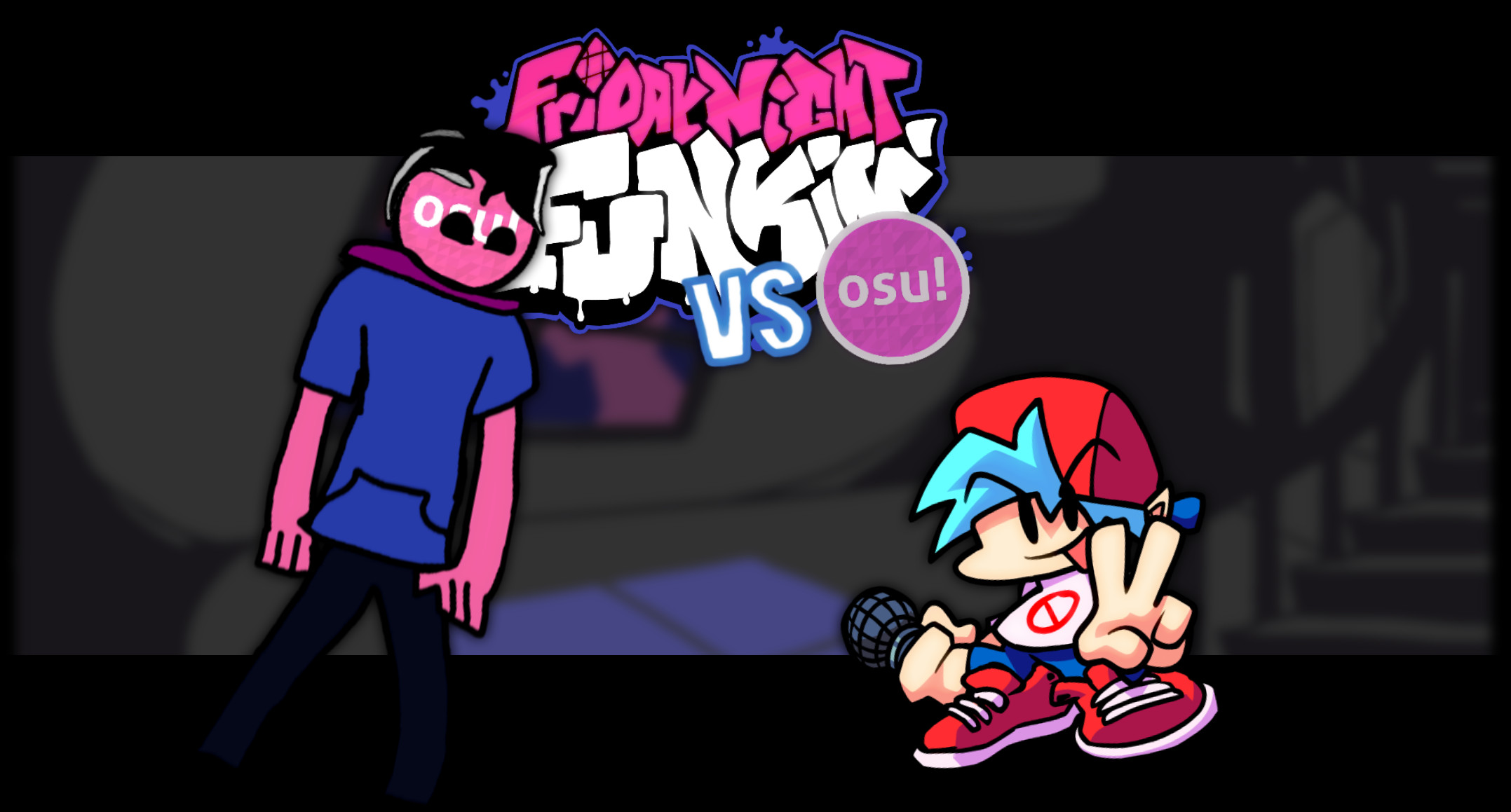 FNF VS OSU Mod for Friday Night Funkin' | FNF Mods