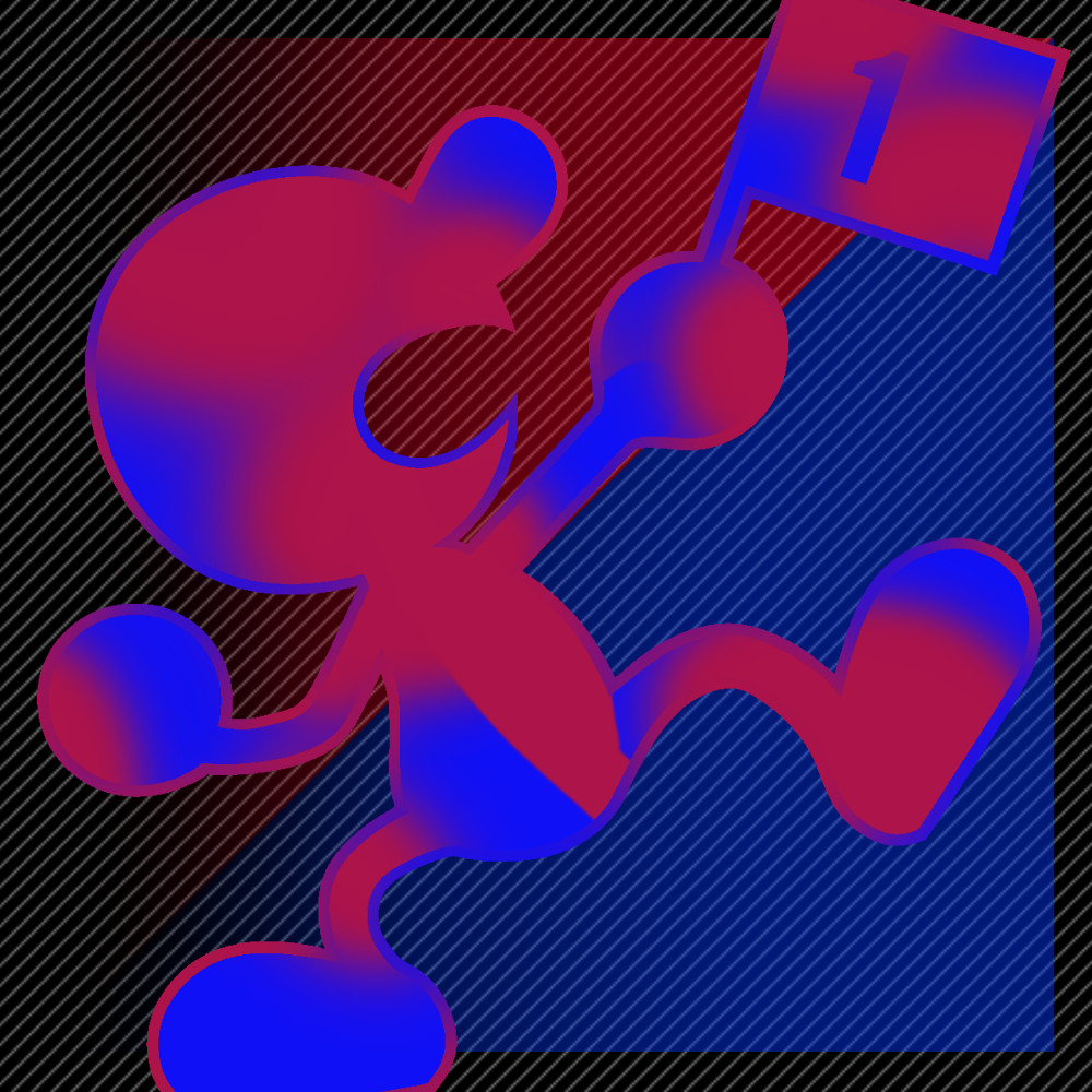 Gradient & Watch (R/B) [Super Smash Bros. Ultimate] [Mods]