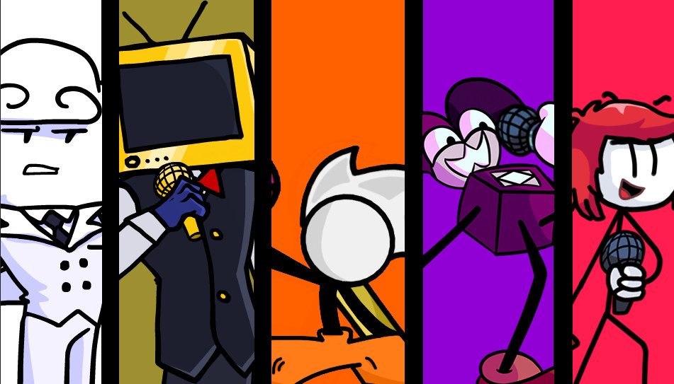 Rapper Pass 1 Modpack Multiplayer Mod for Friday Night Funkin' | FNF Mods