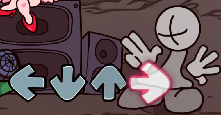 Madness combat grunt over bf Mod for Friday Night Funkin' | FNF Mods