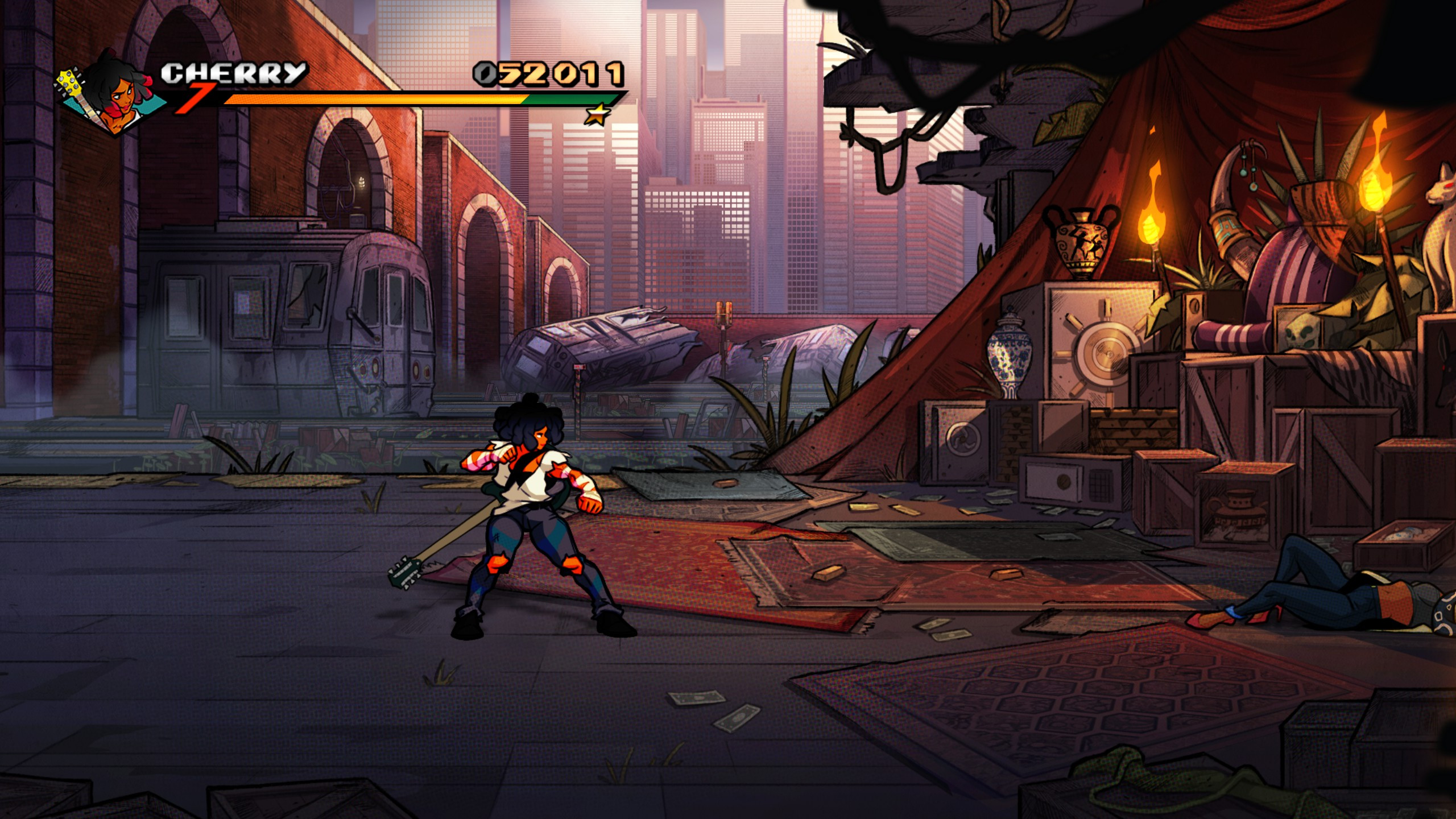 Star-Burst: Cherry Hunter Mod for Streets of Rage 4 | SOR4 Mods