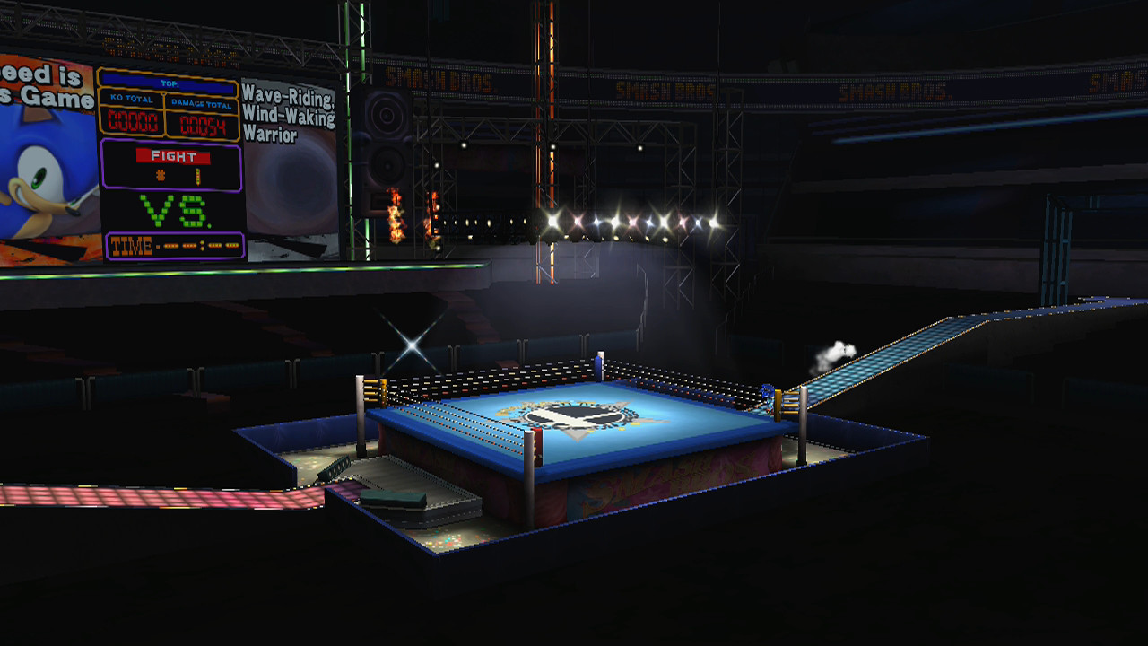 Punch Out Empty Boxing Ring [Super Smash Bros. (Wii U)] [Mods]