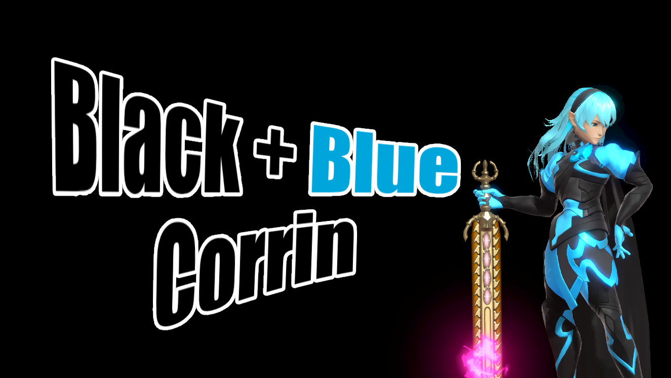 Black and Blue Corrin Mod for Super Smash Bros. Ultimate | SSBU Mods