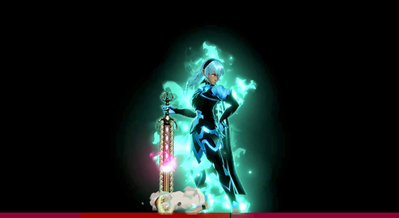 Black and Blue Corrin Mod for Super Smash Bros. Ultimate | SSBU Mods