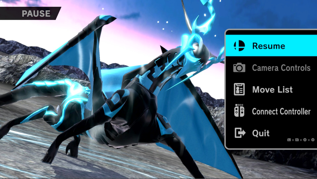 Black and Blue Corrin Mod for Super Smash Bros. Ultimate | SSBU Mods