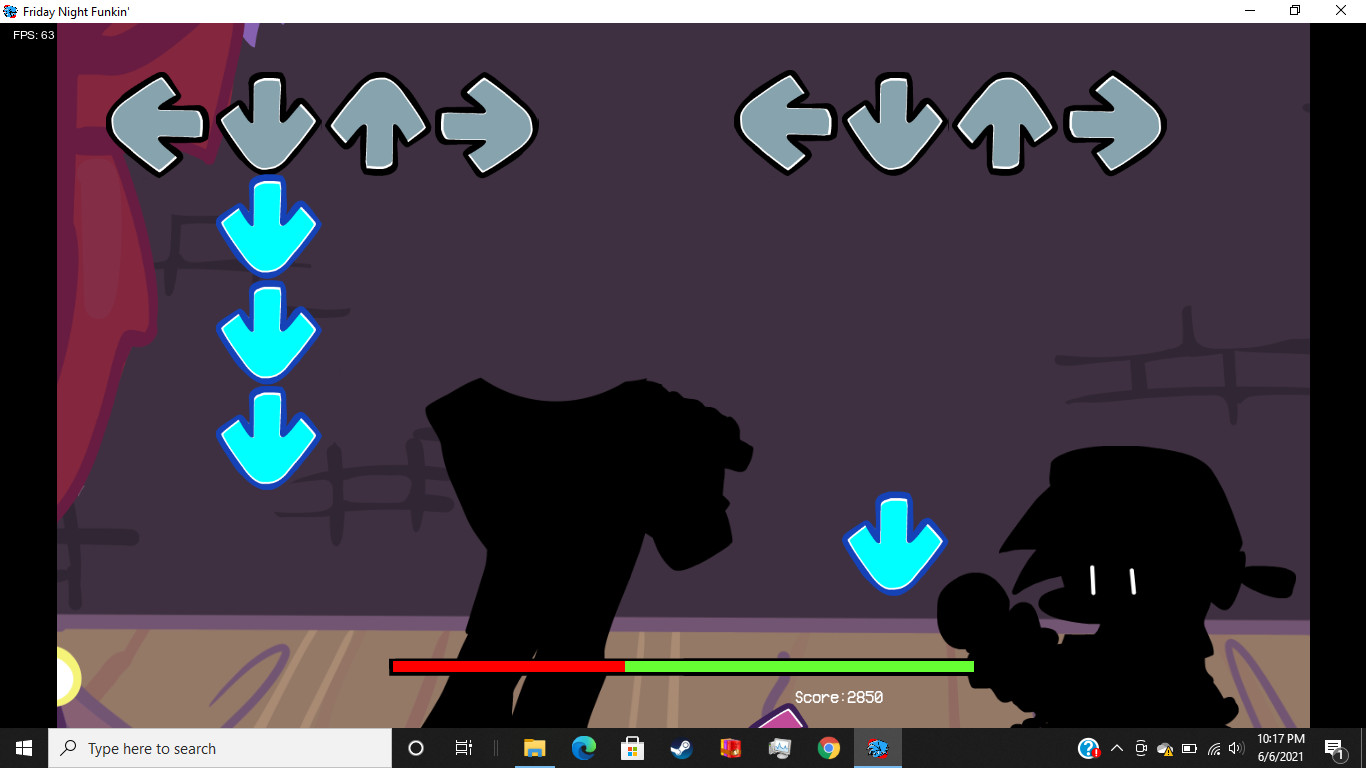 shadow bf skin! Mod for Friday Night Funkin' | FNF Mods