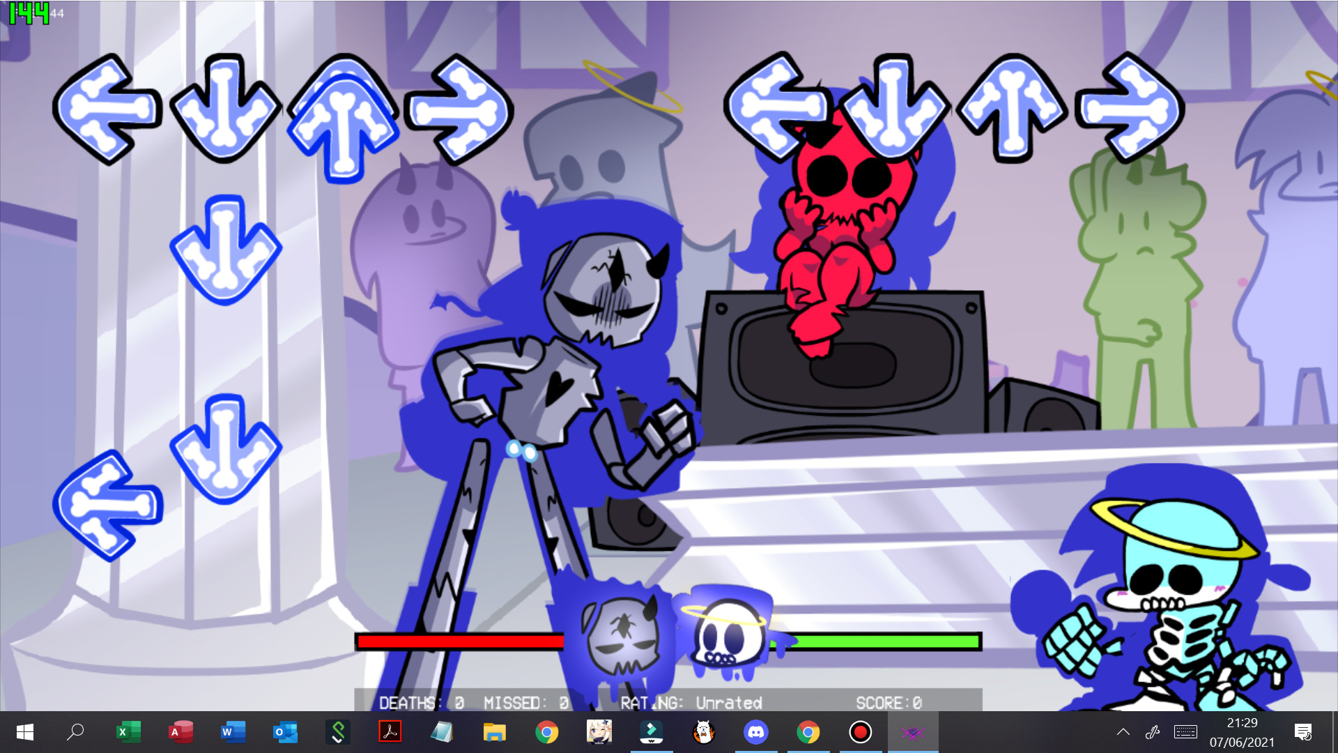 MIDFIGHT MASSES X RAY MOD Mod for Friday Night Funkin' | FNF Mods