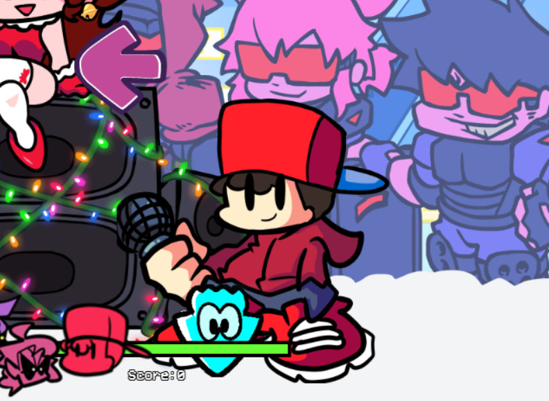 Ness Over Boyfriend mod!! Mod for Friday Night Funkin' | FNF Mods