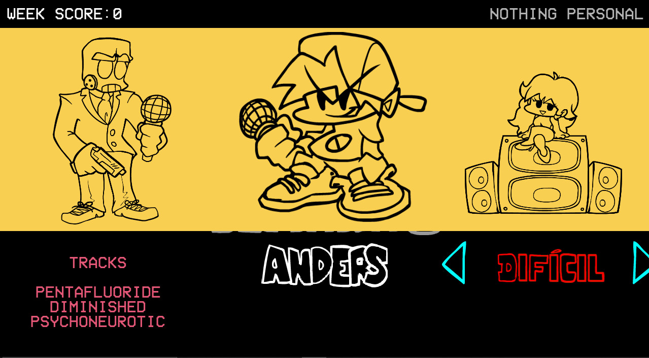 FNF | Anders Mod | Traduzido em PT-BR [Friday Night Funkin'] [Mods]