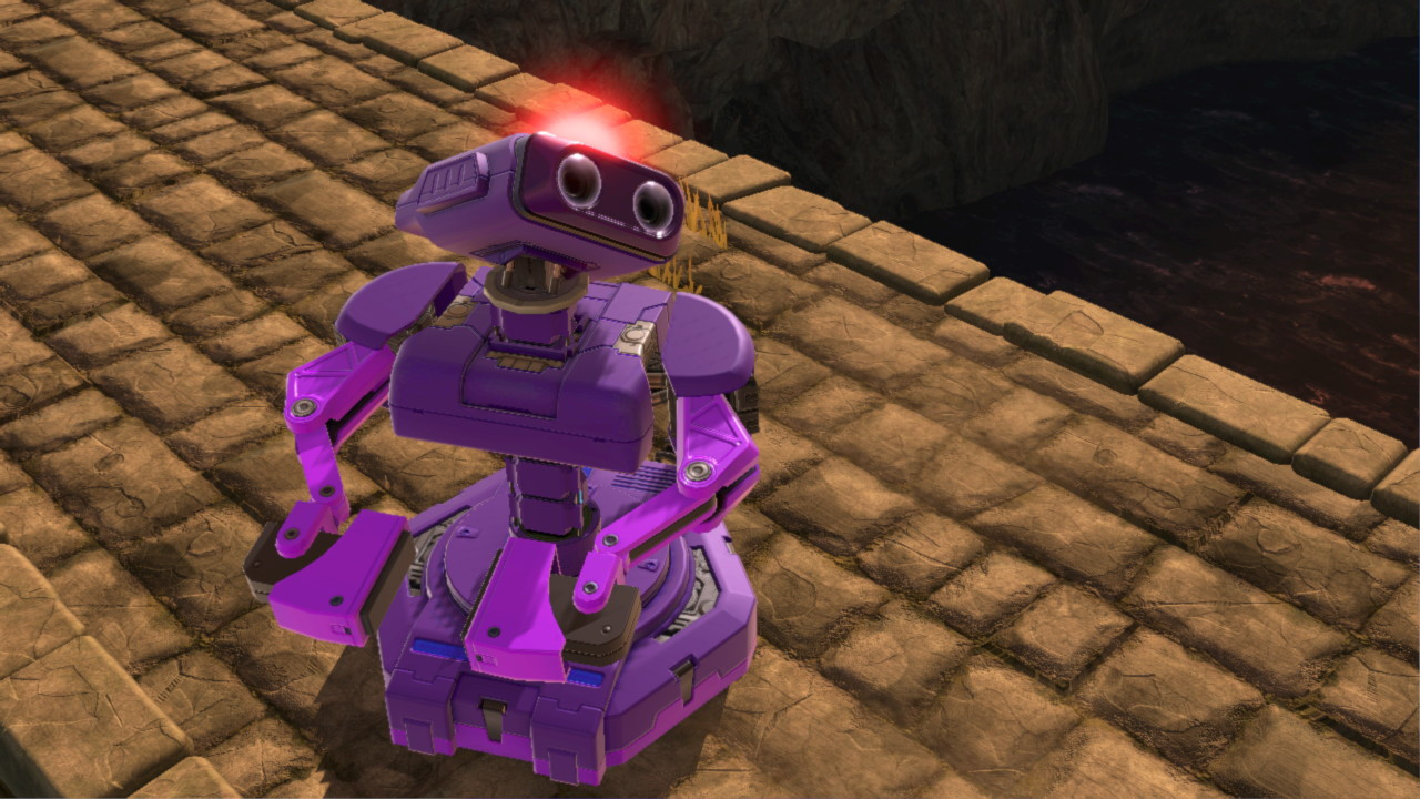 NAV-COM (Purple) ROB [Super Smash Bros. Ultimate] [Mods]