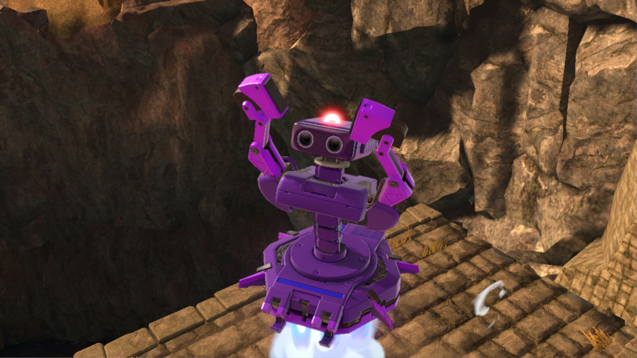 NAV-COM (Purple) ROB [Super Smash Bros. Ultimate] [Mods]