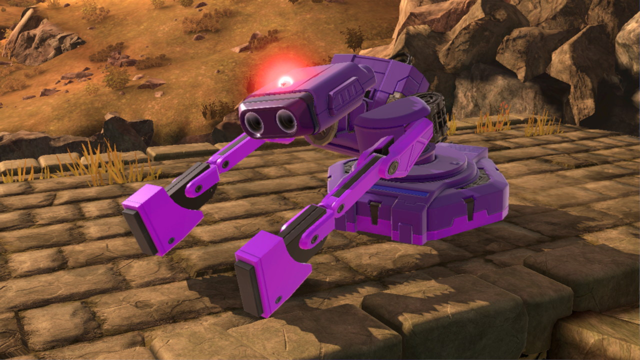 NAV-COM (Purple) ROB [Super Smash Bros. Ultimate] [Mods]