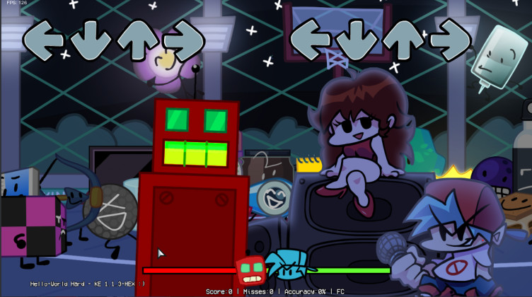 Roboty replaces Hex! [Friday Night Funkin'] [Mods]