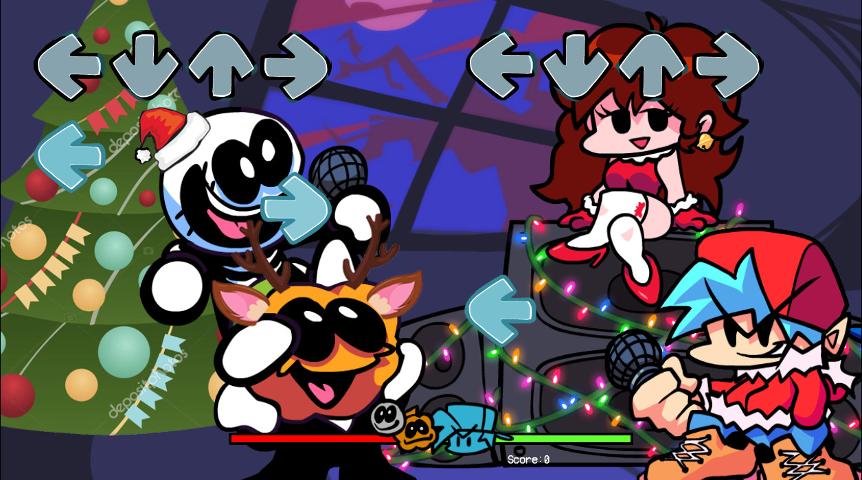 Holiday Mod for Friday Night Funkin' | FNF Mods