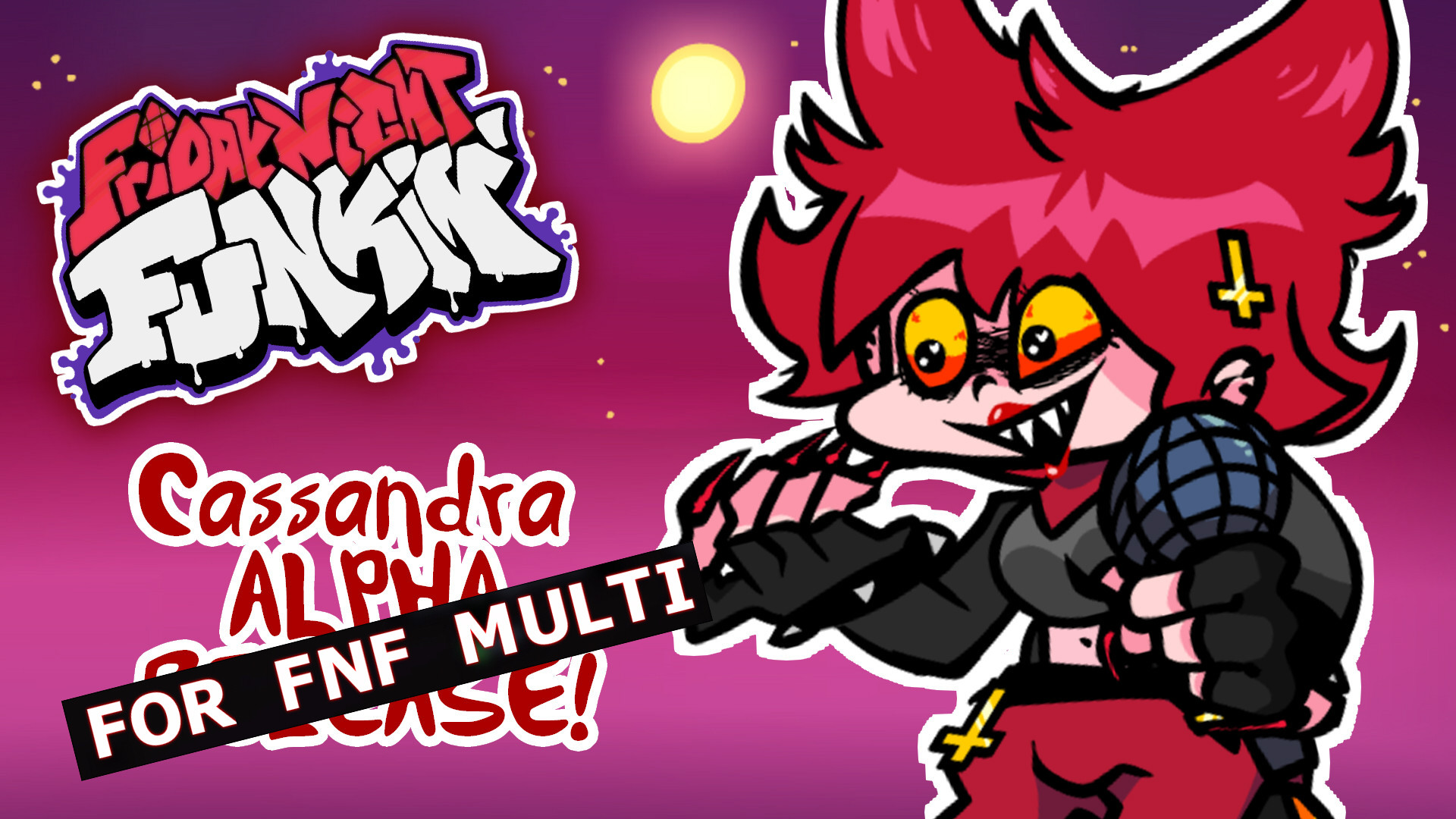VS Cassandra(RamenNoodiles) for fnf multi Mod for Friday Night Funkin ...