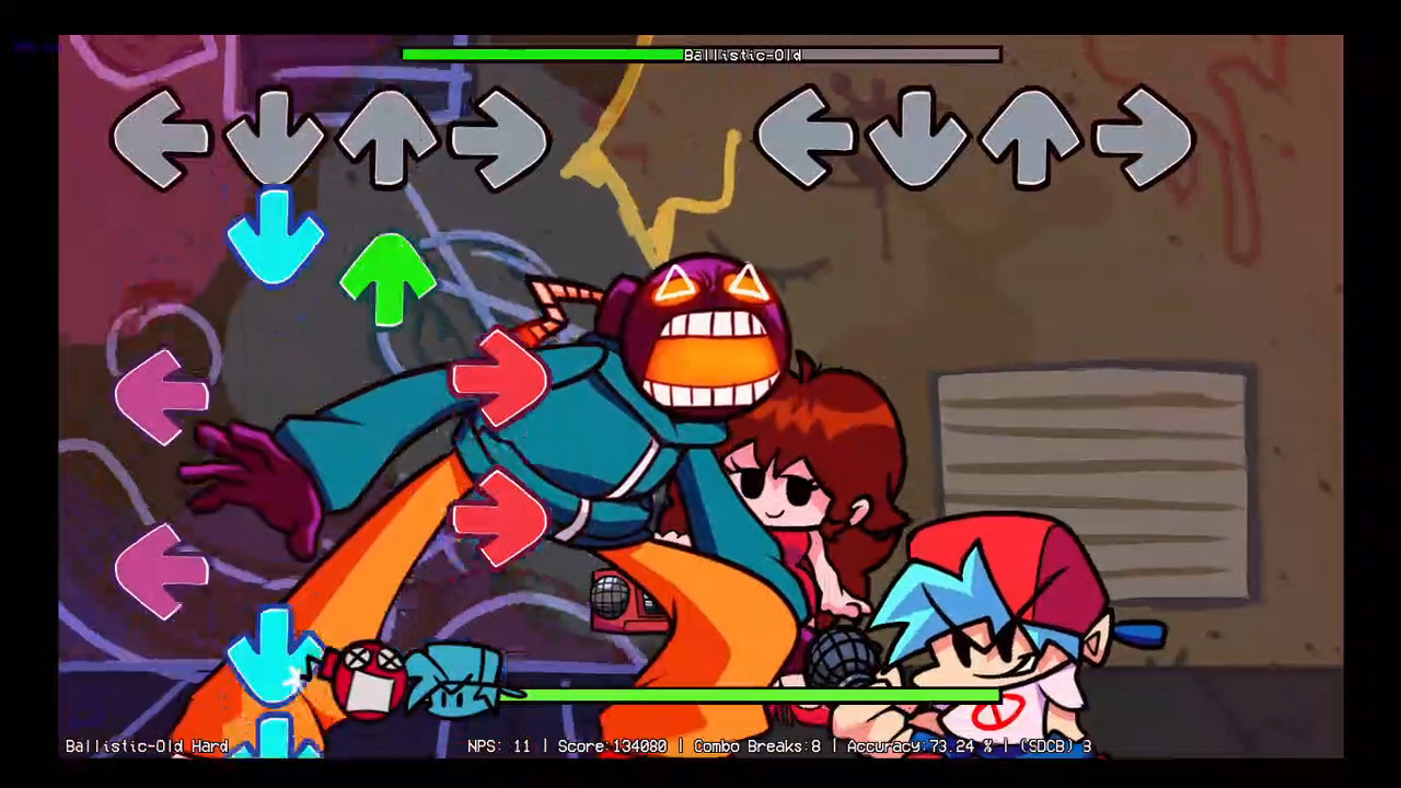 FNF Ballistic [Overcharted Edition] Mod for Friday Night Funkin' | FNF Mods