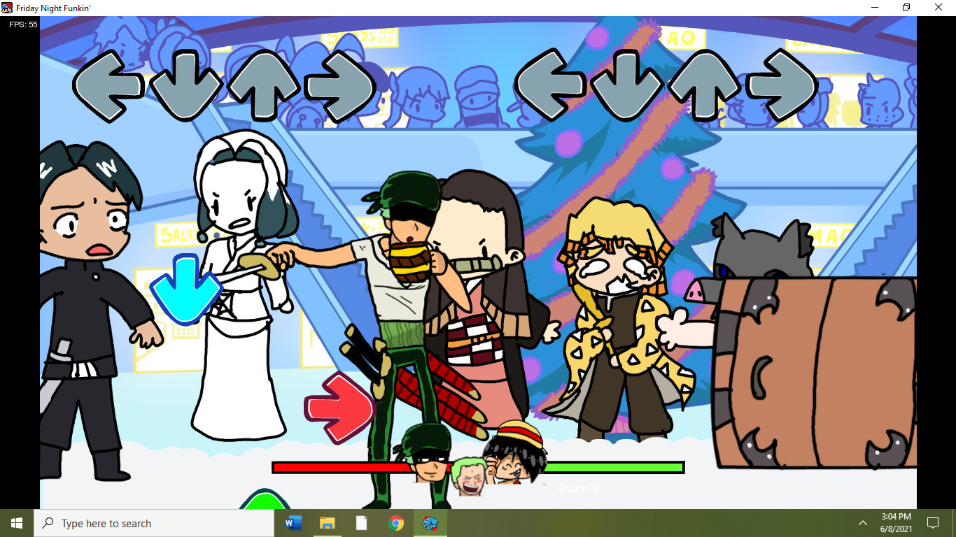 One Piece Funkin': A One Piece FNF Game Mod for Friday Night Funkin ...