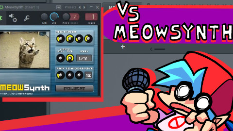 VS Meowsynth Full Week [Friday Night Funkin'] [Mods]