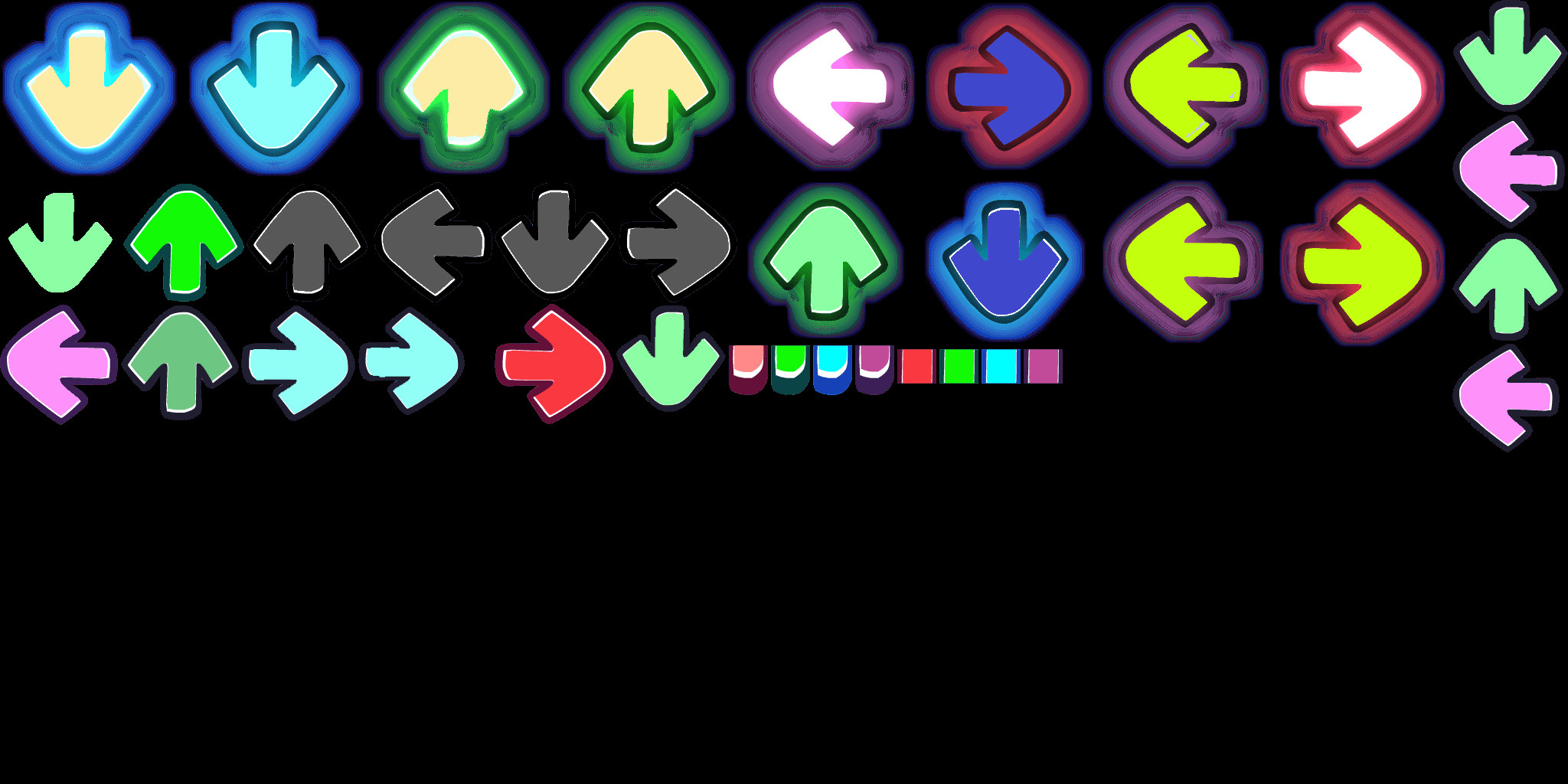 FNF Arrows but it's made by a complete idiot Mod for Friday Night ...