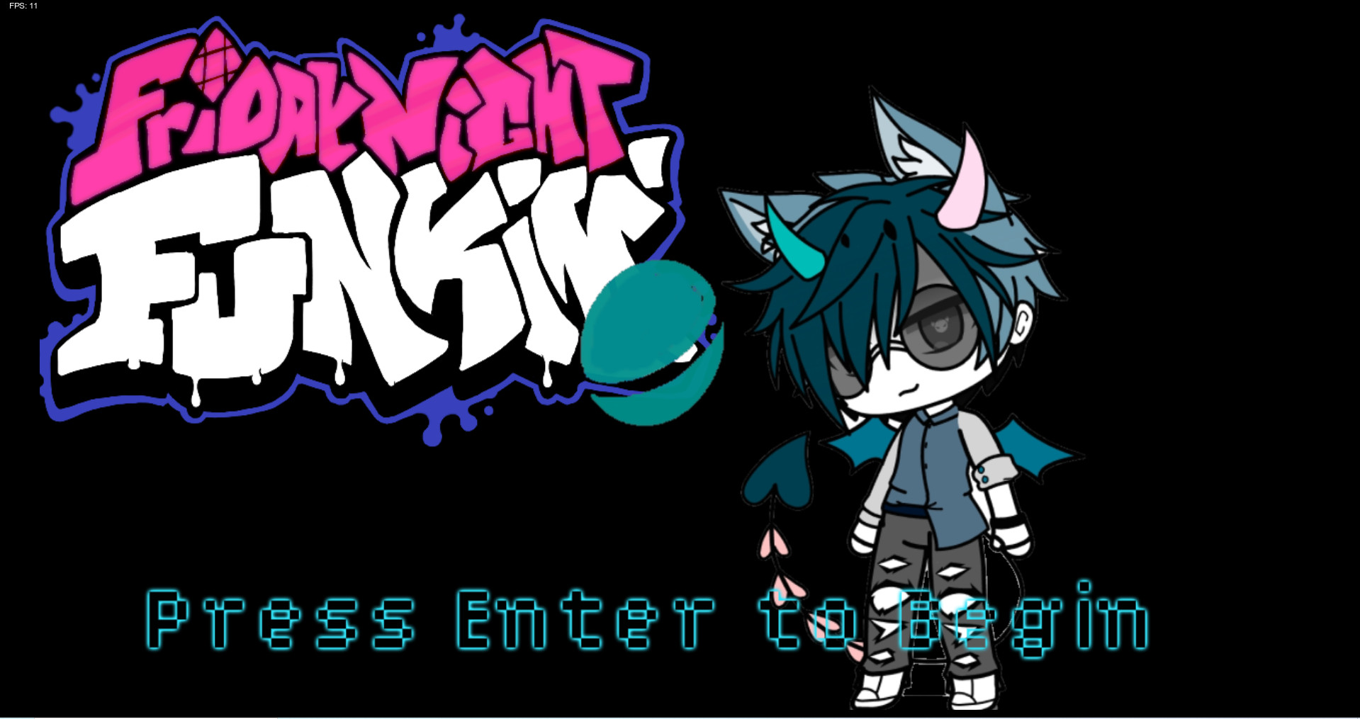 Friday night Gacha?! Mod for Friday Night Funkin' | FNF Mods