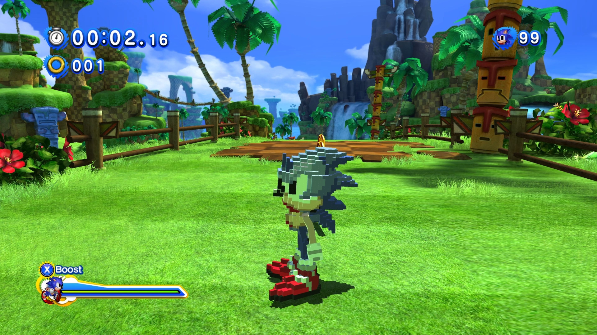 Sonic Generations 3D Pixel Sonic Mod Mod for Sonic Generations (2011 ...