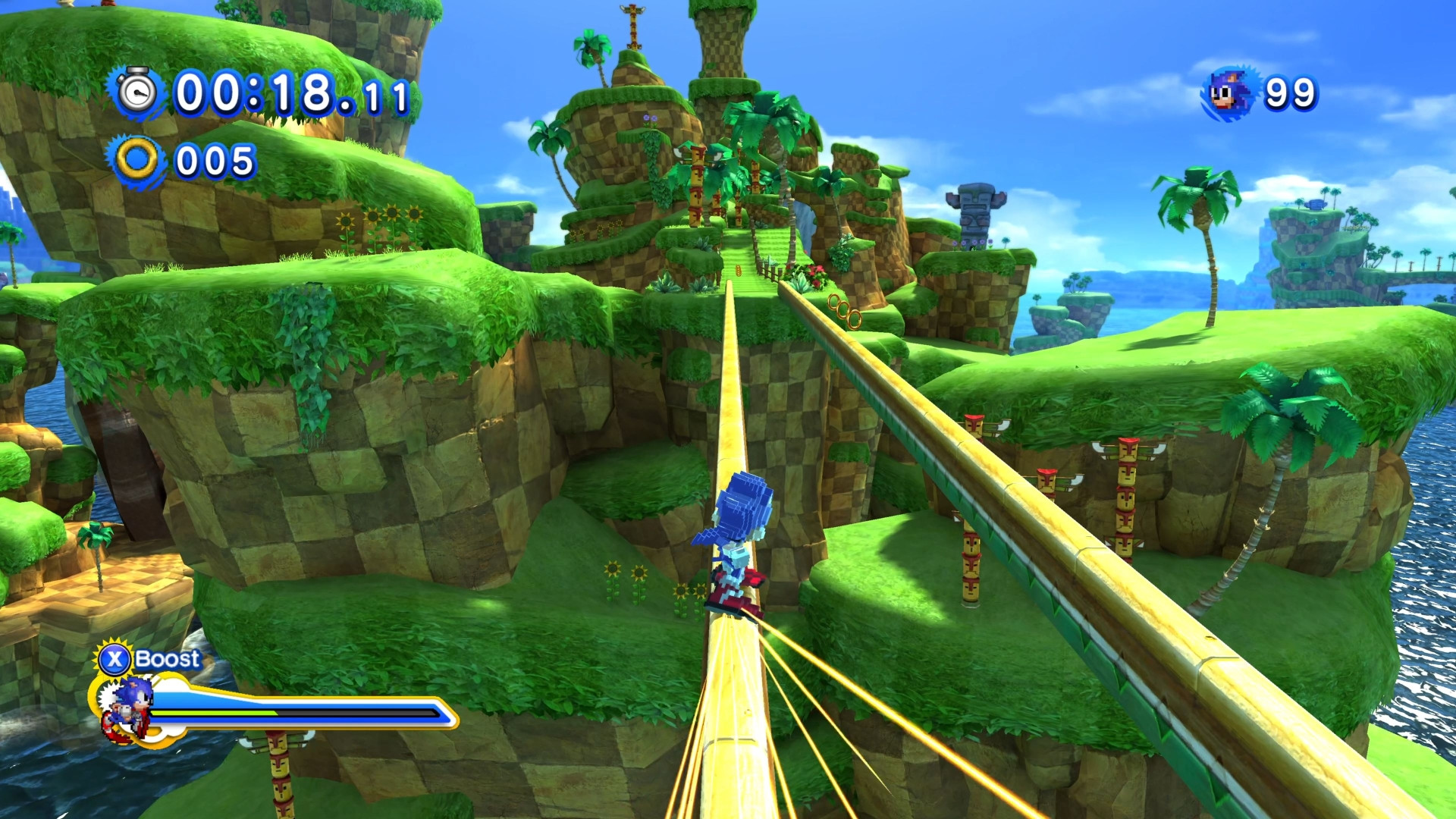 Sonic Generations 3D Pixel Sonic Mod Mod for Sonic Generations (2011 ...