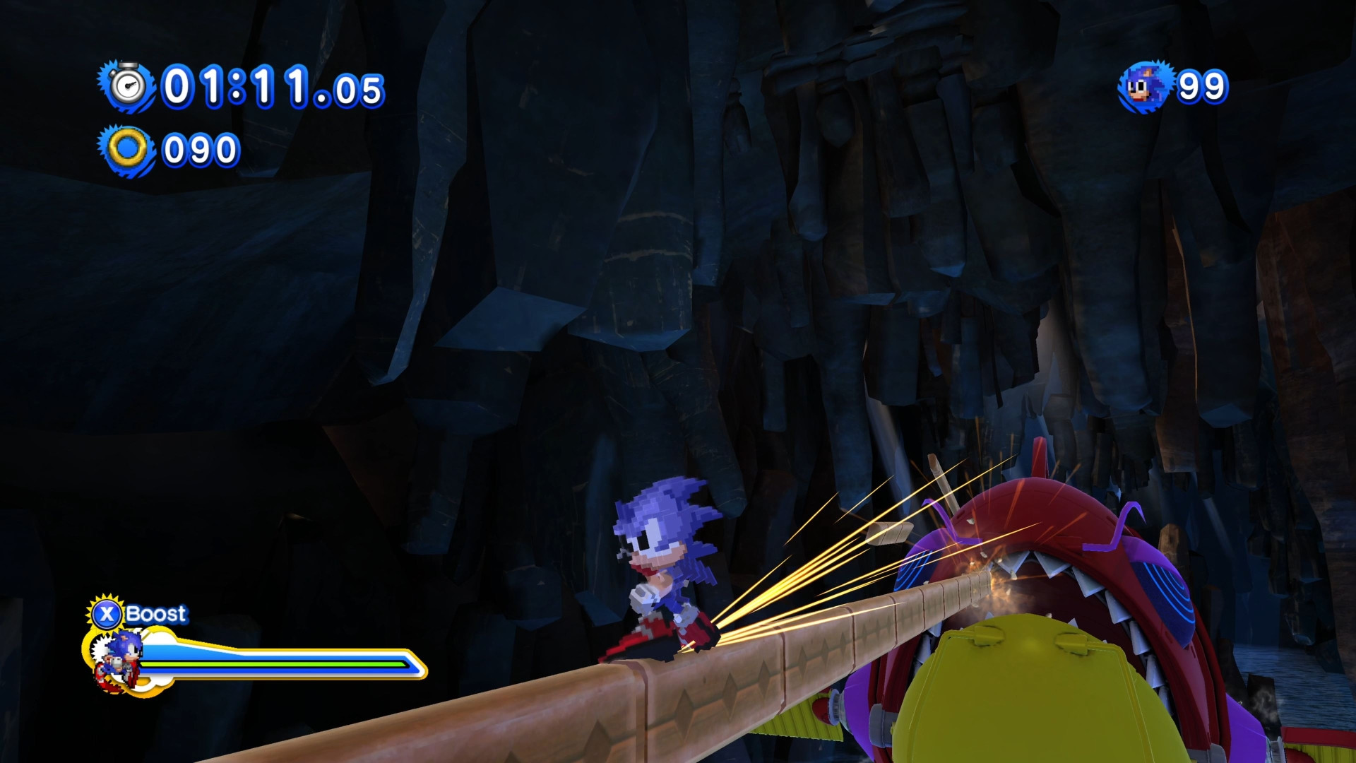 Sonic Generations 3D Pixel Sonic Mod Mod for Sonic Generations (2011 ...