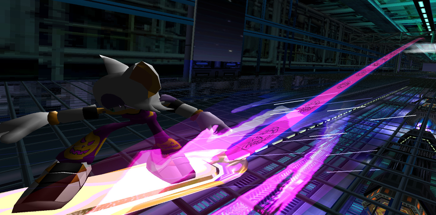 HD Babylon Gear Trail Mod for Sonic Riders (GameCube) | SR-GC Mods