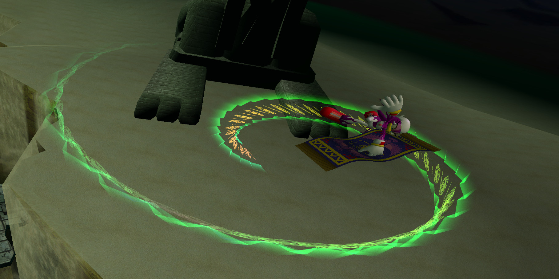 HD Babylon Gear Trail Mod for Sonic Riders (GameCube) | SR-GC Mods